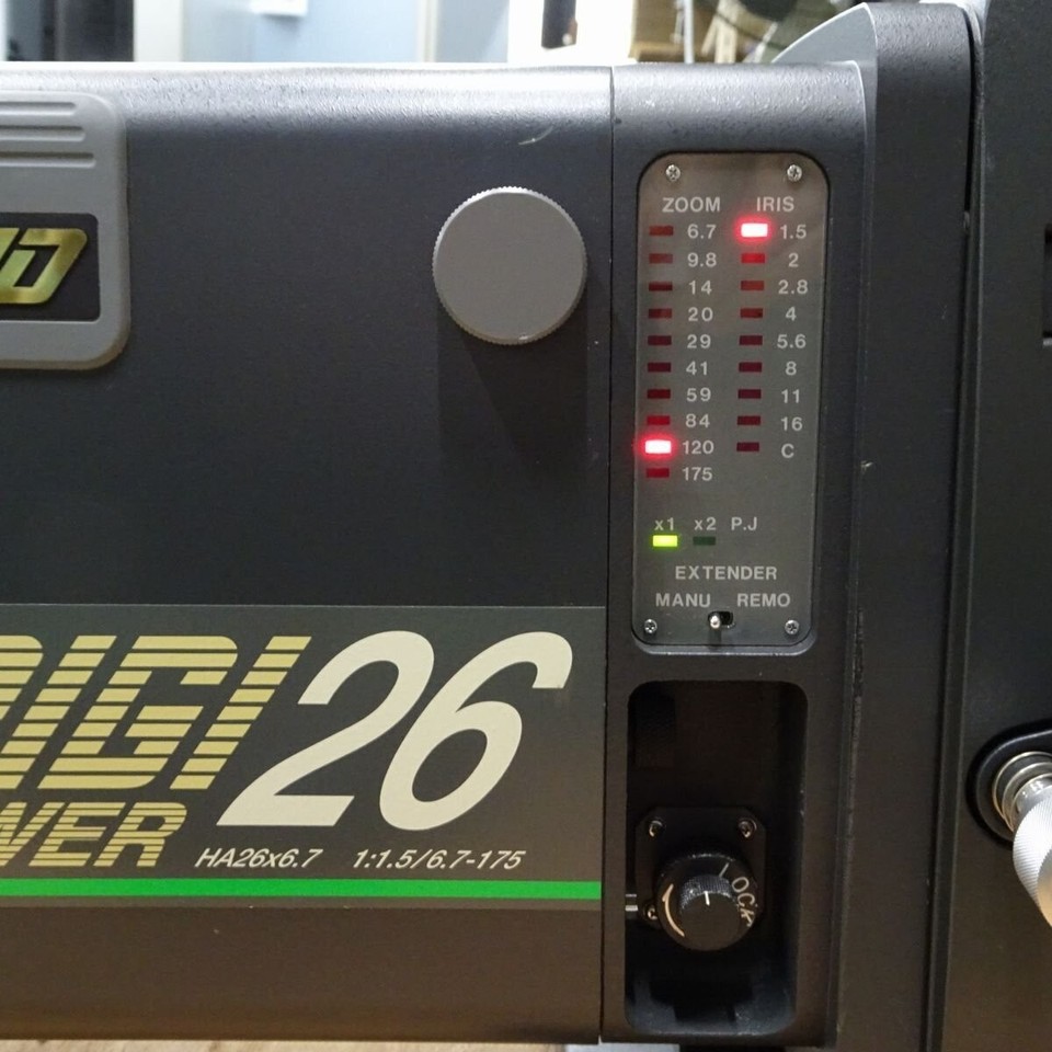 Fujinon DIGI POWER26 HA26x6.7 BESM-0E1C Fujinon 26x HD Studio Lens JUNK ...
