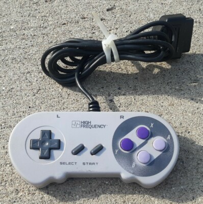 High Frequency Super Nintendo Entertainment System SNES Game Pad ...
