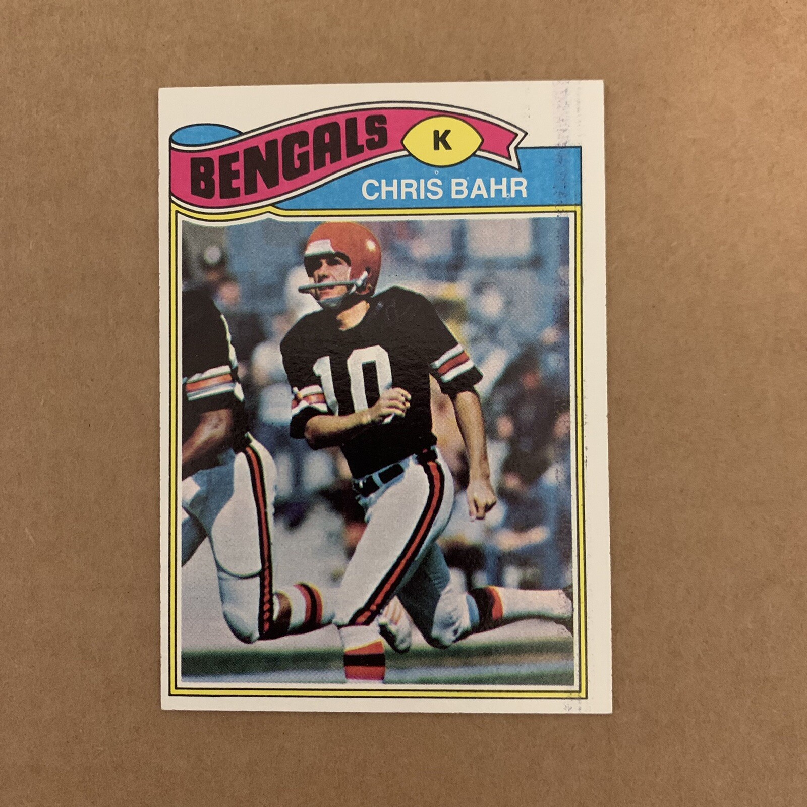 1977 Topps Chris Bahr # 311 Cincinnati Bengals Football Card NFL | eBay