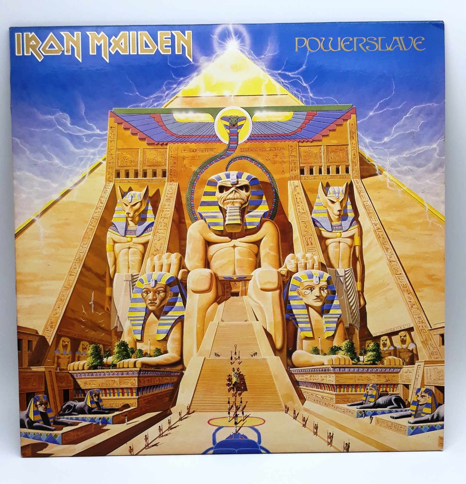 Iron Maiden Powerslave Album Cover