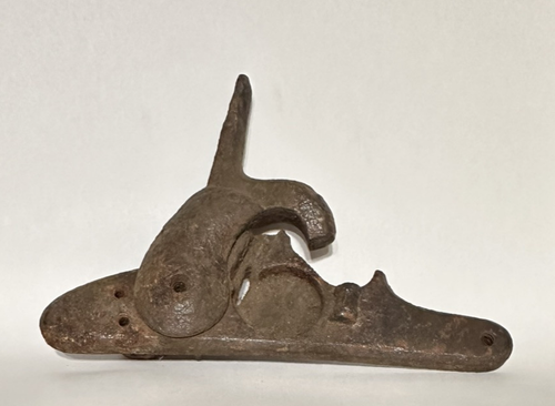 ANTIQUE 1860 CIVIL WAR ERA LOCKPLATE LOCK PLATE ASSEMBLY Muzzleloader ...