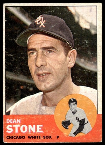 1963 Topps Dean Stone ≥ Chicago White Sox #271 | eBay