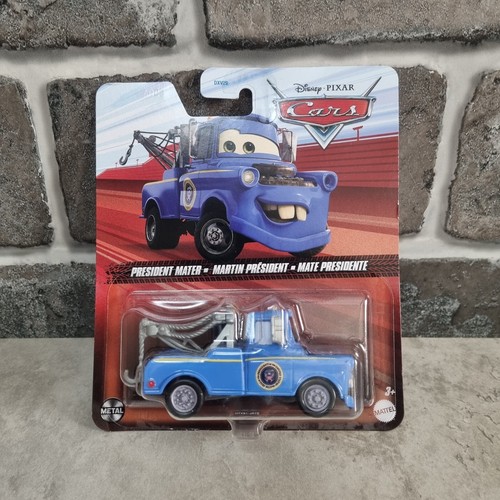 Disney Pixar Cars President Mater Metal Car Mattel 3+ 1:55 Scale BNIB ...