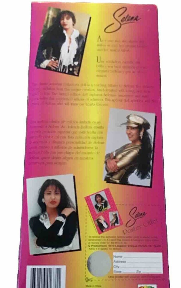 NEW IN BOX (RARE) Selena Quintanilla Barbie | eBay