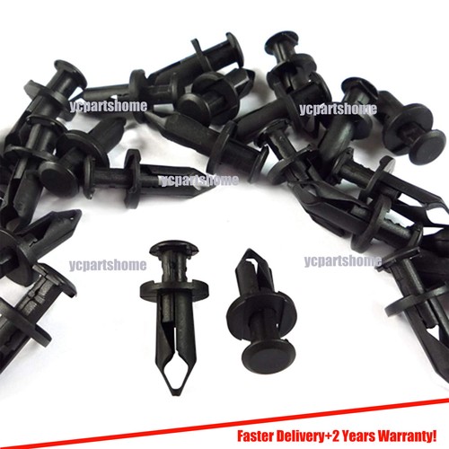 New 100Pcs ATV Retainer Clips Push Pin Splash Guard Body Panel For ...