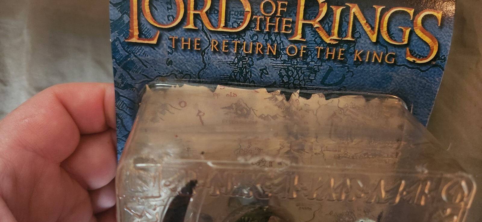2004 Lord of The Rings LOTR Rotk 6" Gorbag Webbed Frodo Figure Complete ...