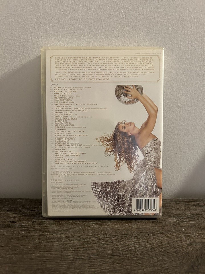 Beyoncé: The Beyoncé Experience: Live (DVD, 2007) 886971808797| eBay