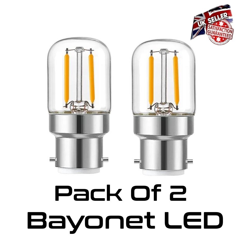 Led bayonet Bulb Pygmy 1w = 15w Warm White Night Light Lamp 2 pack *UK ...