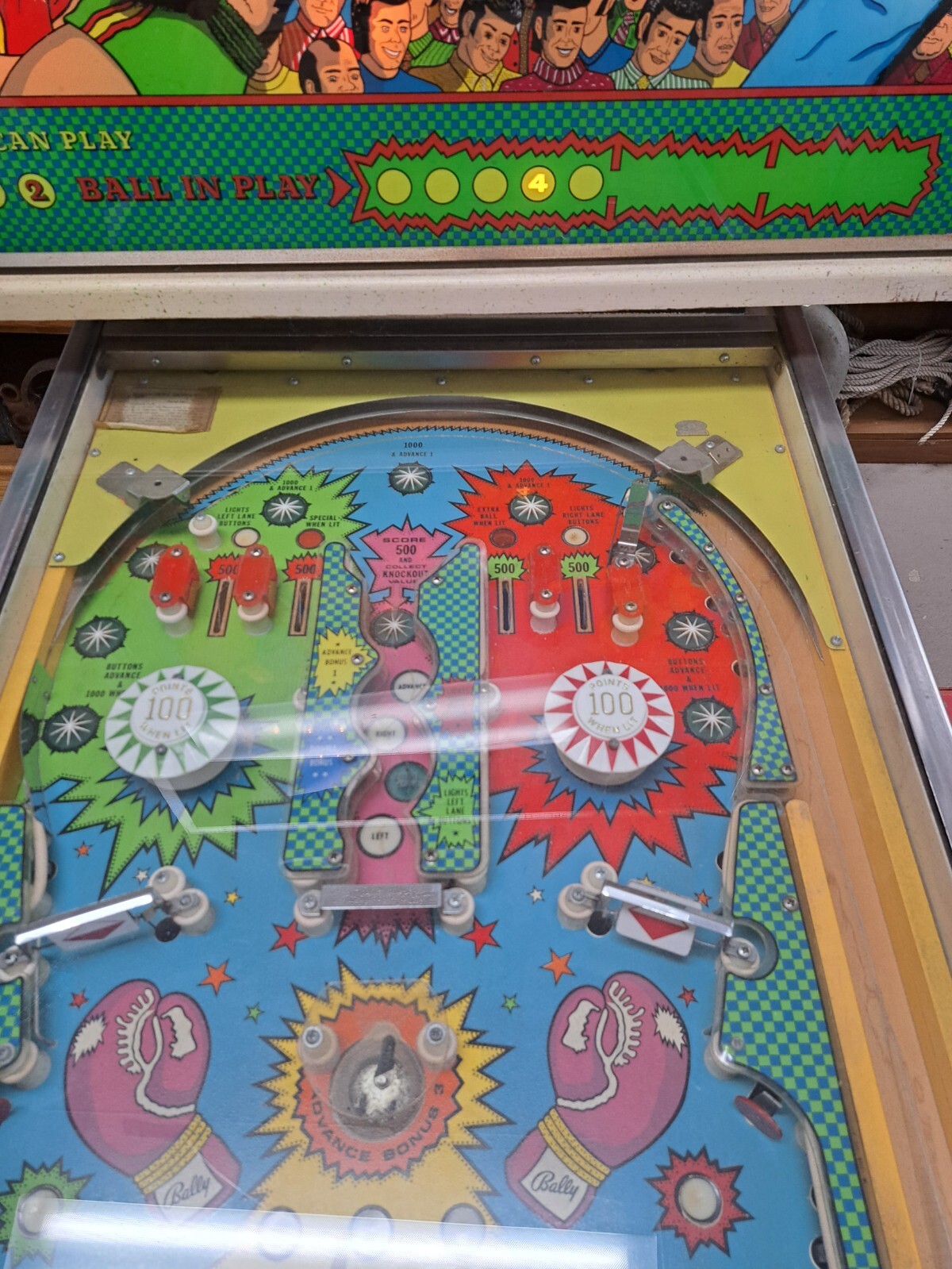 Vintage KnockOut pinball machine - WORKS | eBay