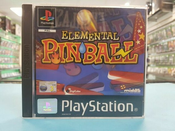 Elemental Pinball Ps1 Game Sony PlayStation PAL - Complete for sale ...