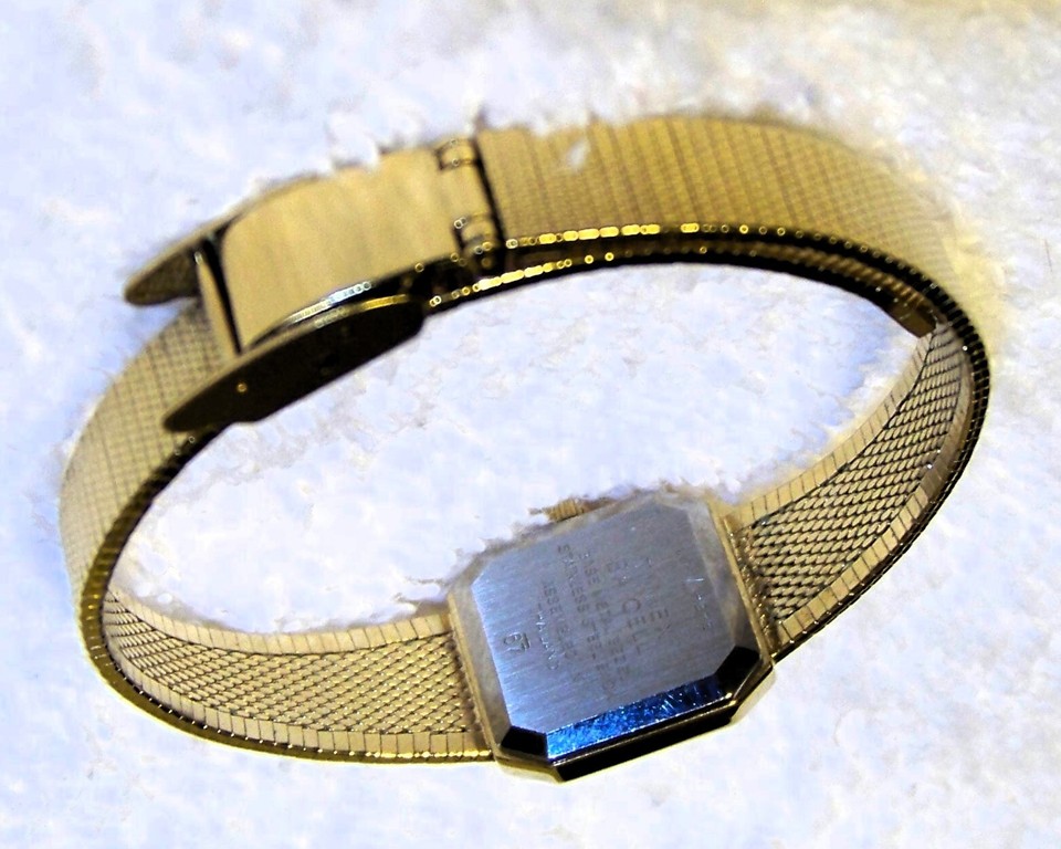 Vintage Timex 67 BA CELL Gold Tone Quartz Analog Women's Watch | eBay
