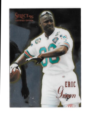 1995 Select Certified Edition ERIC GREEN Base - MIAMI DOLPHINS - #59 | eBay