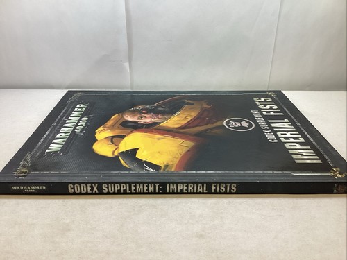Warhammer 40k 8th Ed. CODEX SUPPLIMENT IMPERIAL FISTS OOP Hardcover ...