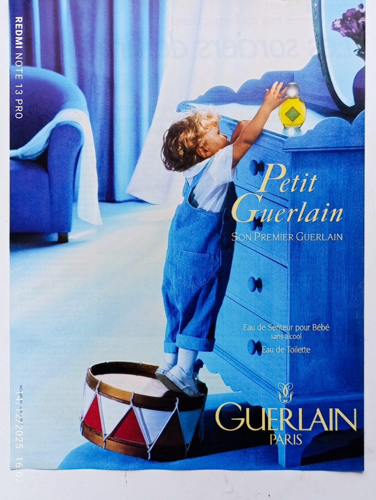 GUERLAIN Vintage Print Ad !! " Good Perfume " | eBay
