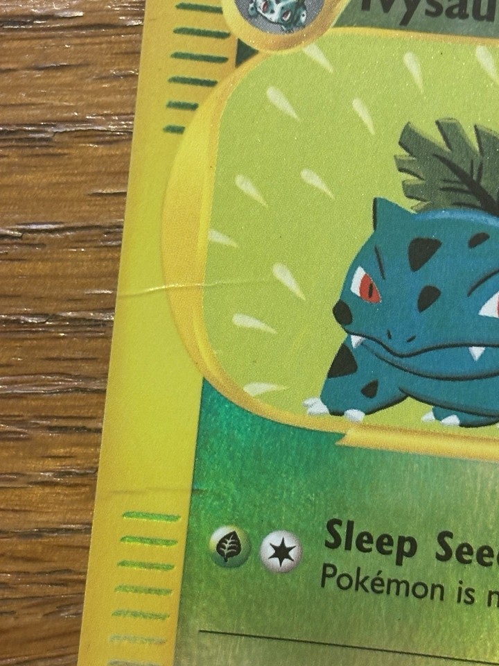 Pokémon TCG Ivysaur Expedition Base Set Reverse Holo Uncommon Card 82/ ...