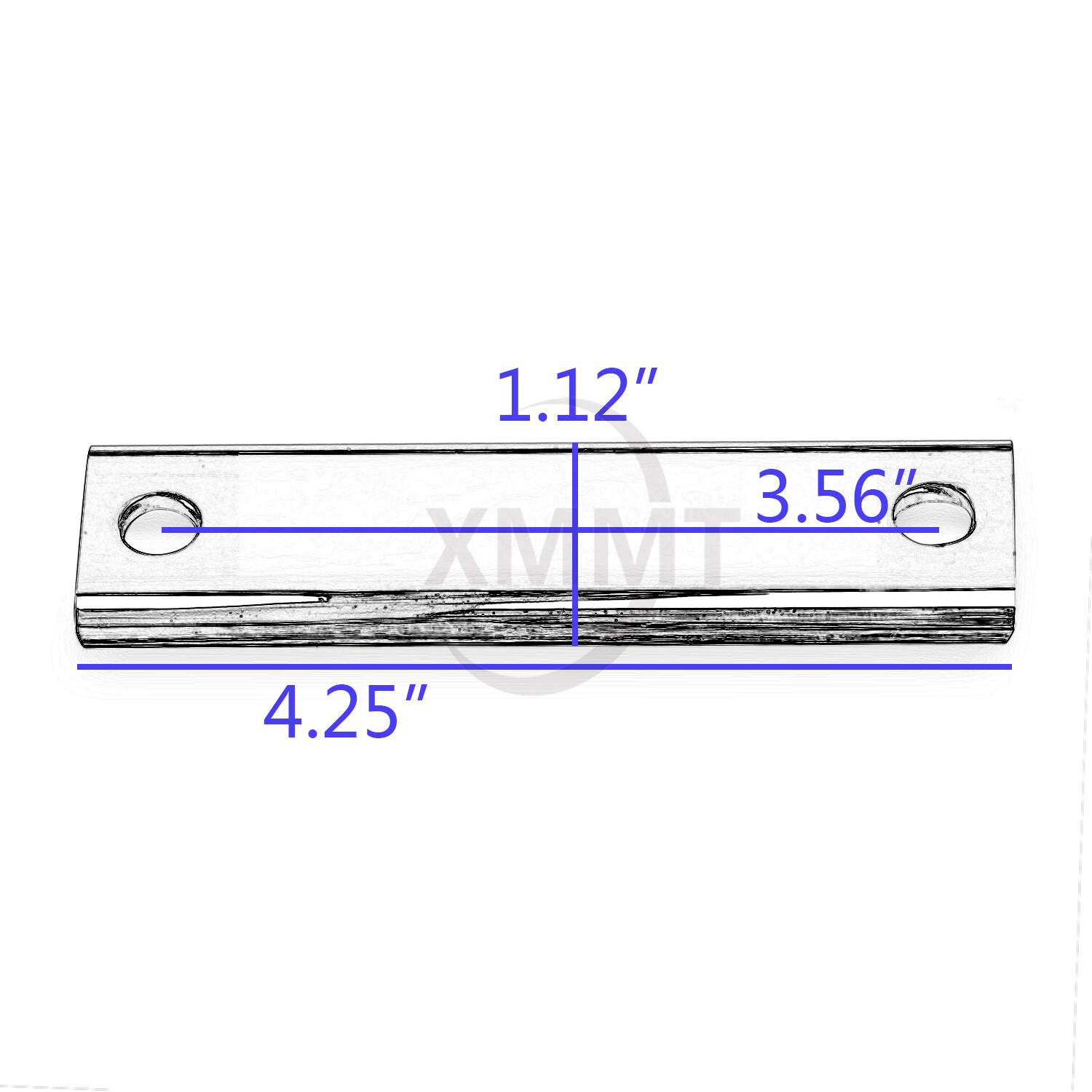 Chrome Muffler Mount Bracket Tabs For Harley Electra Road Glide King ...