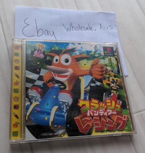 Crash Team Racing Complete PS1 PlayStation NTSC-J JAPAN PSX JAPANESE ...