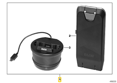 Genuine BMW Wireless Charging Pocket Station Universal 84102461531 ...