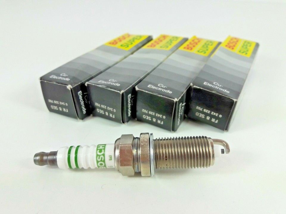 1x BOSCH Spark Plug FR8SEO 0242229702 SUPER | eBay