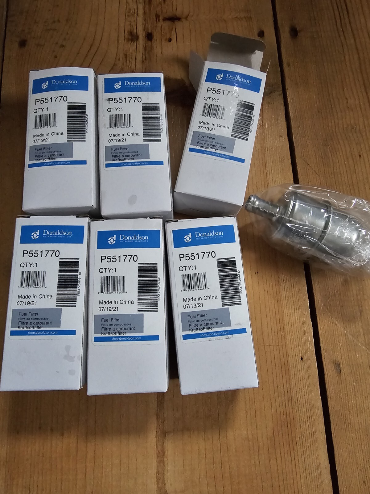 DONALDSON P551770 - Fuel filter cross reference