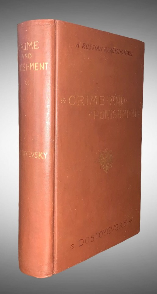 Dostoevsky/Crime and Punishment First Edition in English! VG to NF ...
