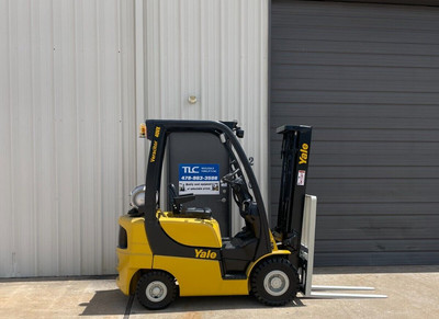 2016 Yale Triple Propane Lift GLP040 (187") with side shift - Only 3800 ...