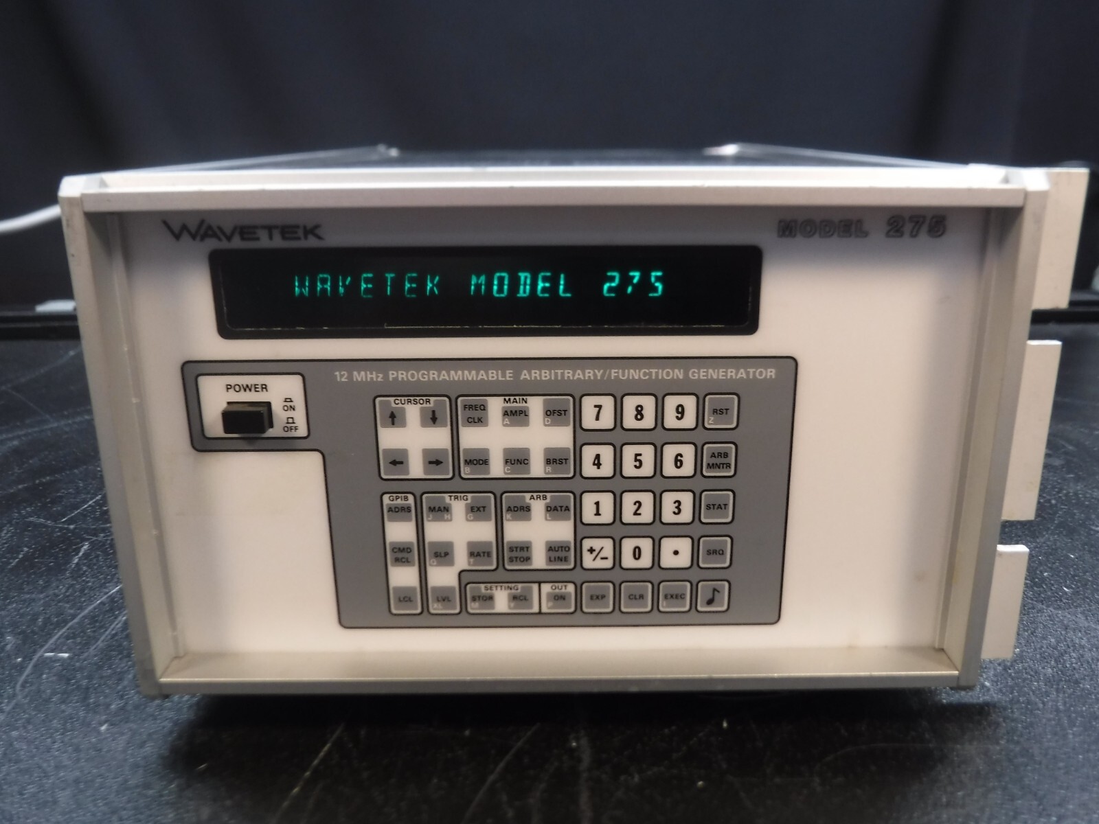 Wavetek Model 275 Programmable Arbitrary Function Generator ** Powers ...