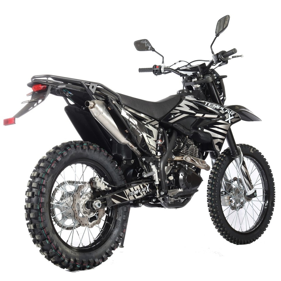 X-PRO TEMPLAR X 250cc Dirt Bike Pit Bike Gas Adult 6-Speed Manual ...