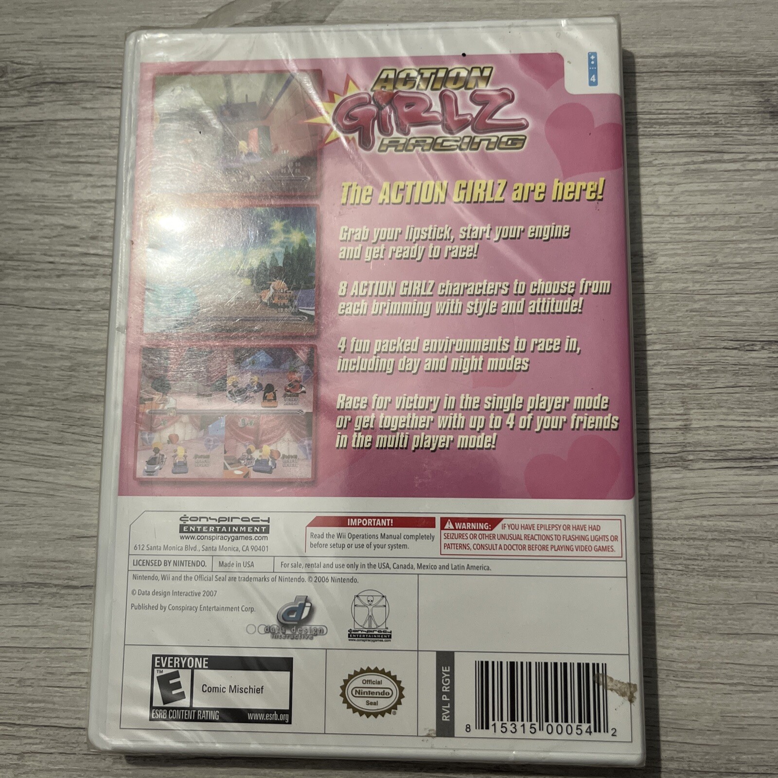 Action Girlz Racing (Nintendo Wii, 2008) for sale online | eBay