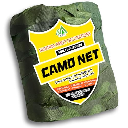 Camouflage Netting Camo Netting, Bulk Roll Camo Net Mesh for Hunting ...