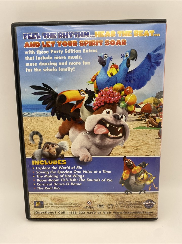 RIO PARTY EDITION 2011 DVD | eBay