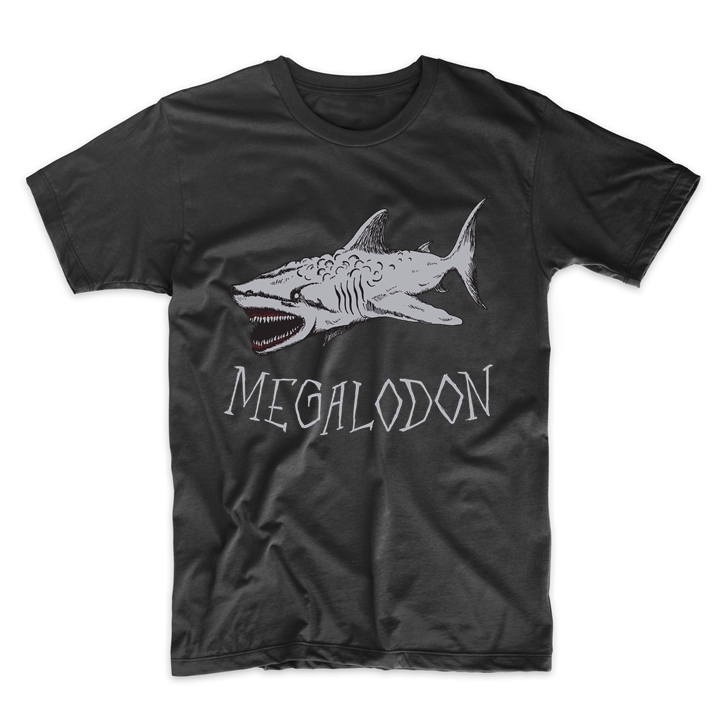 Men's Megalodon Shirt - Megalodon Ancient Shark T-Shirt - Shark Gift ...