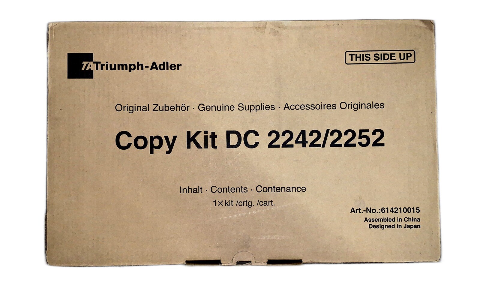 Original Toner Triumph-Adler TA DC 2242 2252 / Utax CD 1242 1252 / ...