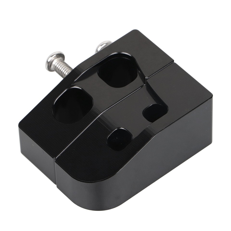 Aluminum Black 1" / 2" Kickstand Lift Block Set For Harley Street Glide ...