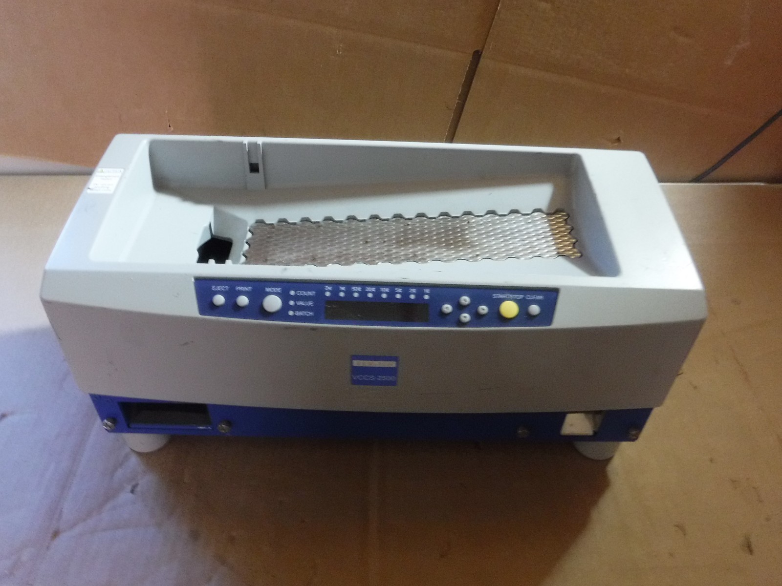MAGNER MODEL VCCS-2500 EUR COIN COUNTER MACHINE EURO | eBay
