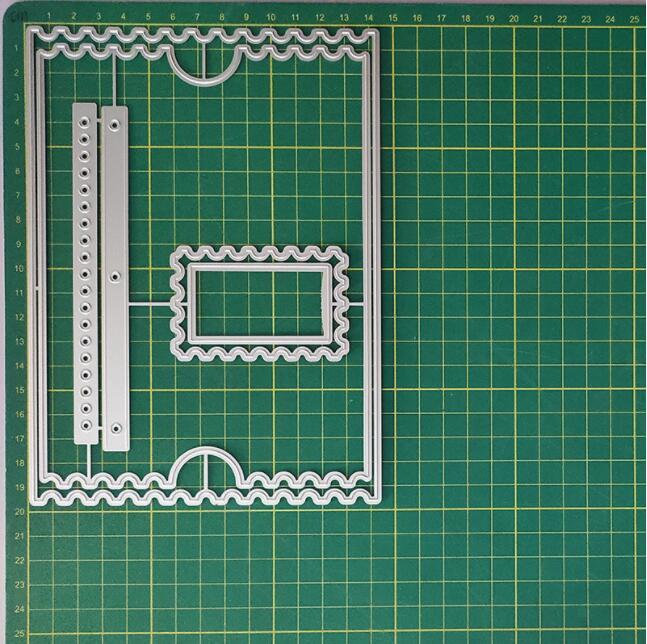 Notebook Edge Borders Page Planner Scrapbooking Metal Cutting Dies Card ...
