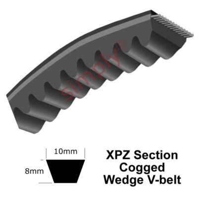 XPZ1400 Major Brand XPZ-Section Cogged V-Belt | eBay Australia
