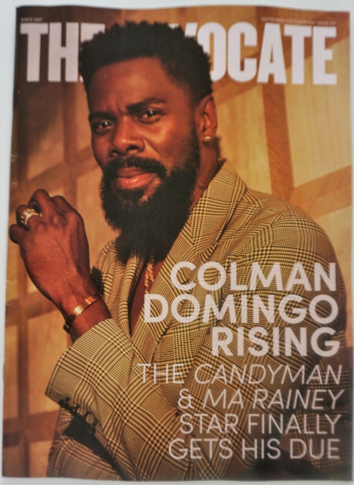 OUT MAGAZINE & ADVOCATE MAGAZINE SEP/OCT 2021 BEN PLATT & COLMAN ...