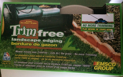 Interlocking Concrete Edging