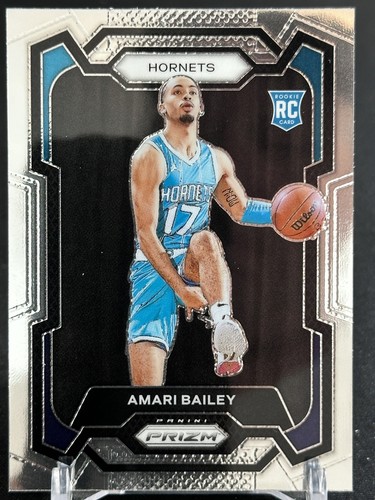 2023 Panini Prizm #162 Amari Bailey Rookie Card RC Charlotte Hornets | eBay