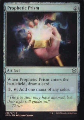 Prophetic Prism - Phyrexia: All Will Be One 238 Magic: The Gathering ...