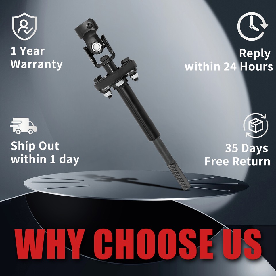 for 2005-2015 Toyota Tacoma Upper Intermediate Steering Column Shaft ...