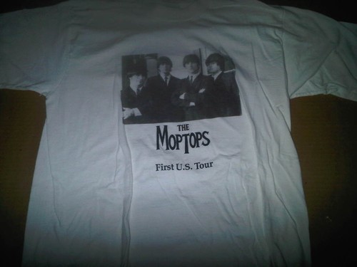 The Beatles Tribute Band The Moptops Mop Tops First US Tour Shirt | eBay