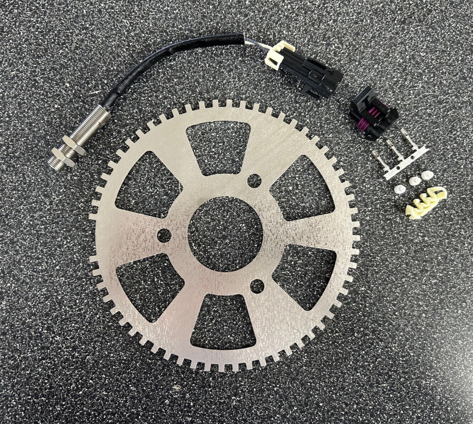 Crank Trigger Wheel 60-2 Chevy Small / Big Block 3-bolt SBC BBC ...