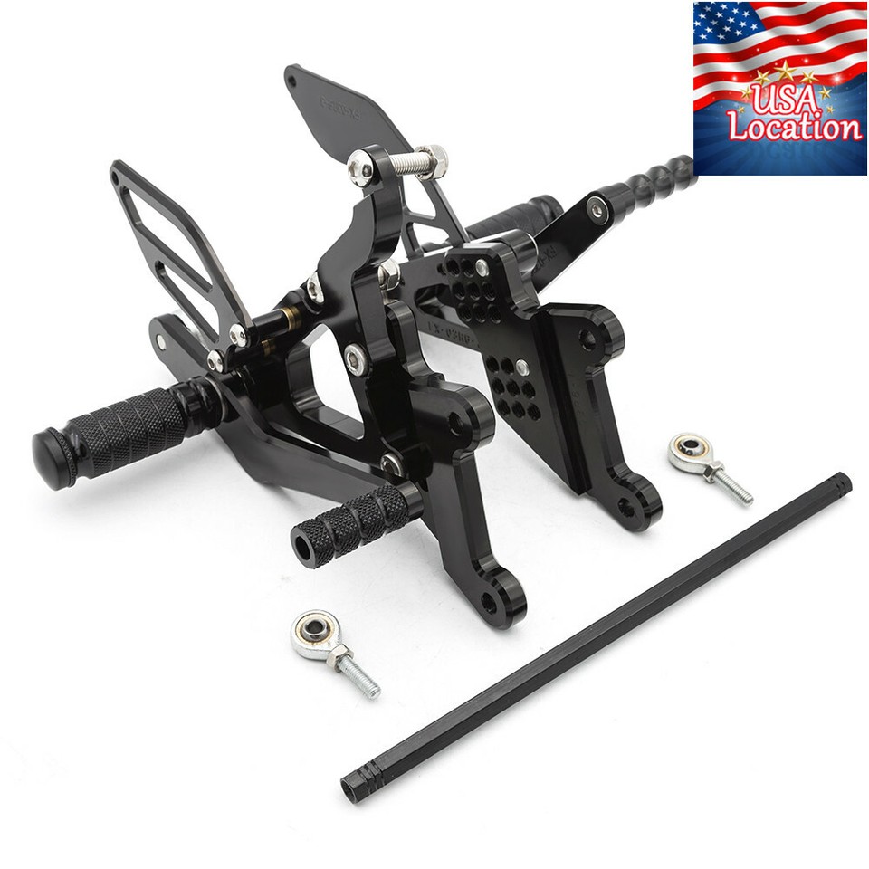 For Yamaha YZF R6 2003 2004 2005 FXCNC Rearset Footpeg Footrest GP ...