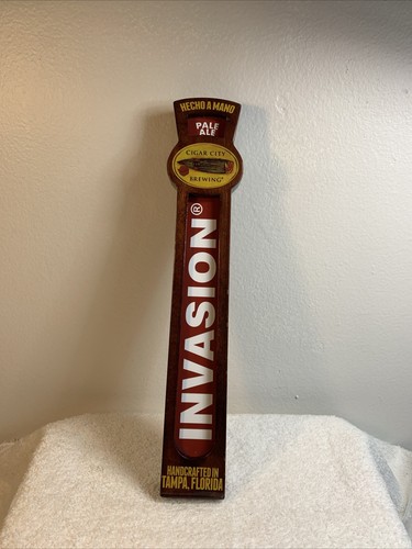 Cigar City Brewing Invasion Pale Ale Beer Tap Handle Handcrafted Tampa ...