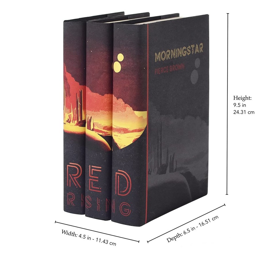 Red Rising Trilogy Set | 3-Volume Hardcover Book Set with Custom ...