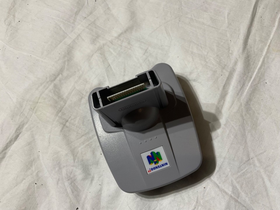 Nintendo 64 N64 Authentic Transfer Pak Pack NUS-019 Gameboy Pokemon ...