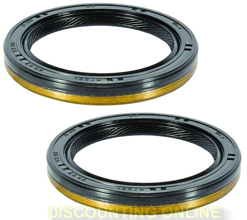 2 PREMIUM CRANKSHAFT PTO OIL SEALS FITS BRIGGS 795387, 499145, 791892 ...