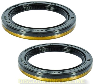 2 PREMIUM CRANKSHAFT PTO OIL SEALS FITS BRIGGS 795387, 499145, 791892 ...